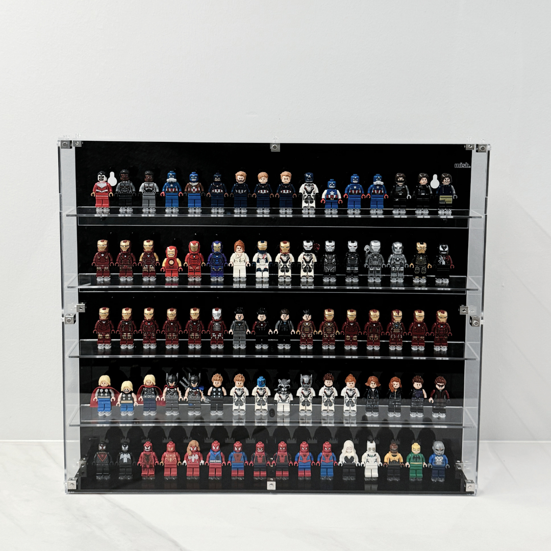 LEGO Minifig Display Case - Crystal Clear Acrylic - Singapore – Mint In ...